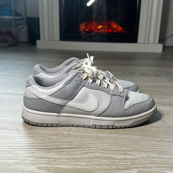 Nike | Shoes | Nike Dunk Low Pure Platinum Two Tone Grey Mens Size 9 ...